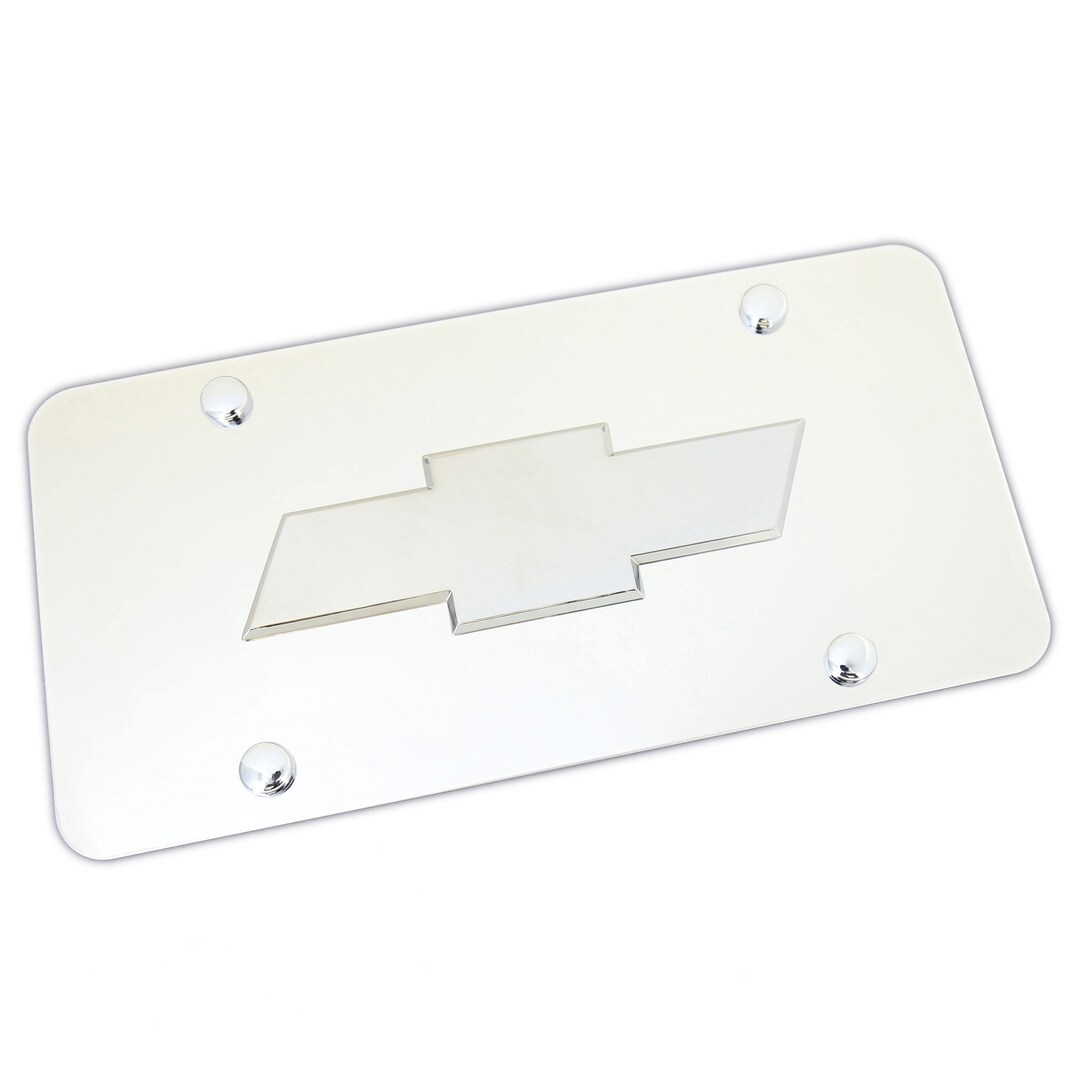 Chevrolet New Logo License Plate chrome - Etsy
