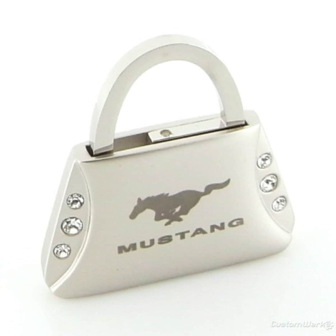 Ford Mustang Purse Shape Keychain chrome - Etsy