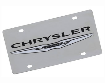 Chrysler License Plate | Etsy