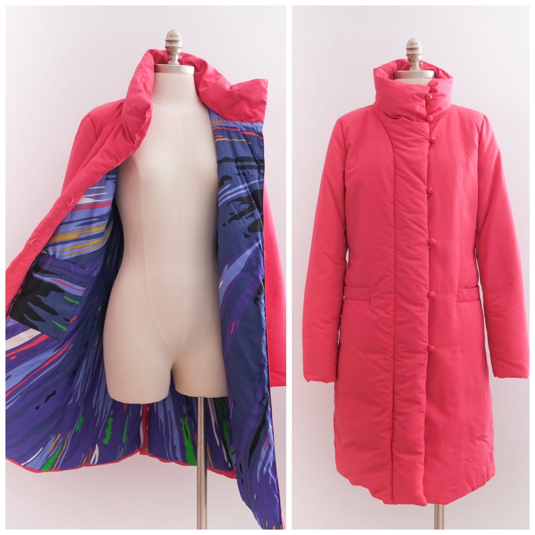 Y2K Emilio Pucci Vintage Pink Puffer Jacket • M - Etsy