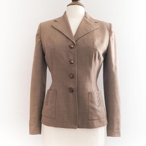Vintage 1940s Pepper Lee Wool Blazer S - Etsy