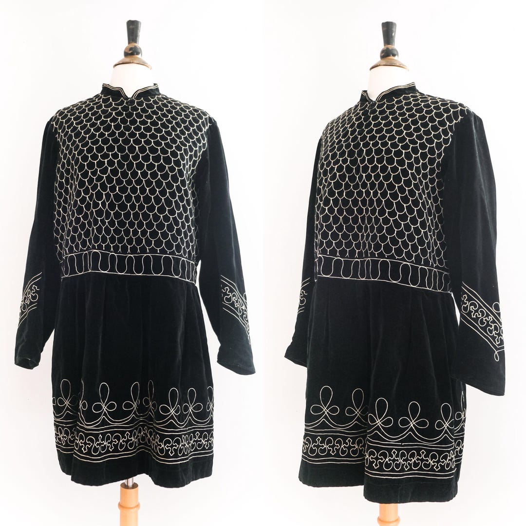 Antique 1920’s Freemason Guard Black Velvet Robe • M/L - Etsy