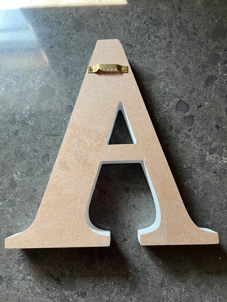 Letter A Wall Sign - Etsy