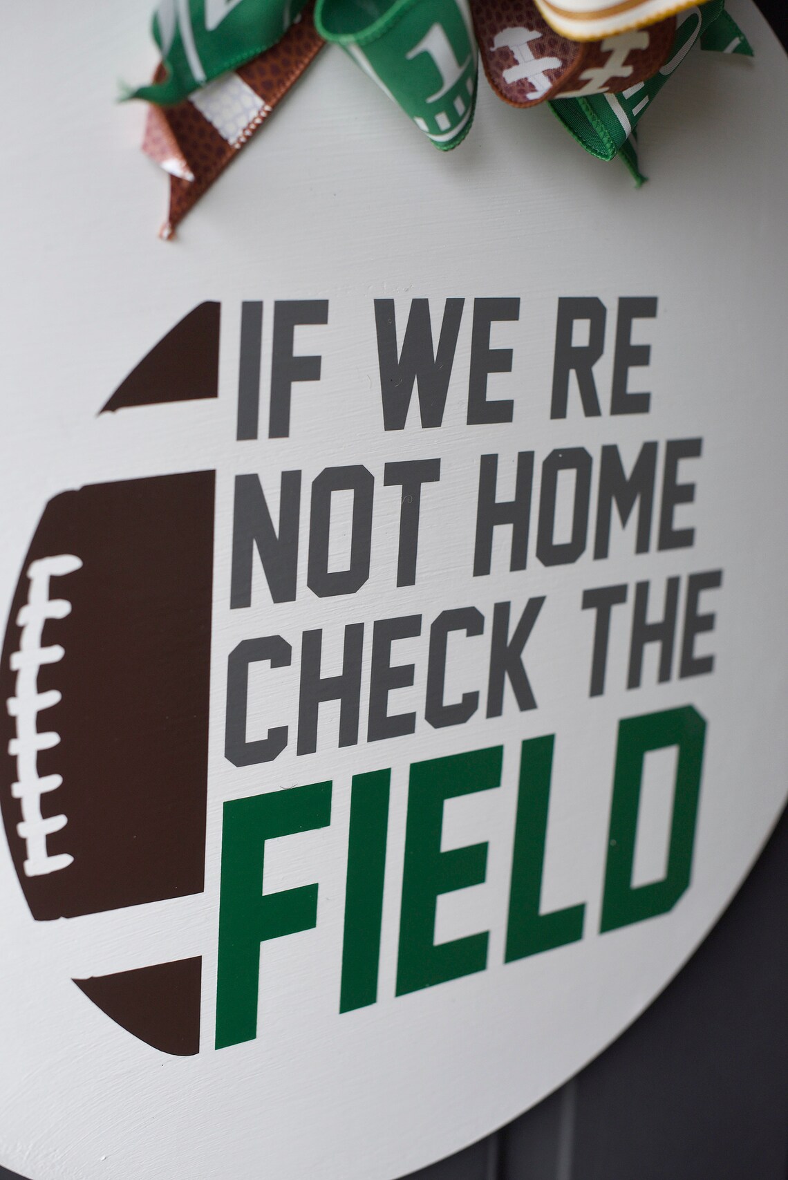 Football Door Hanger - Etsy