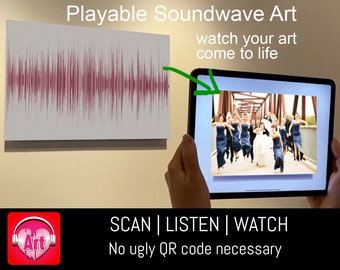 Soundwave Art Qr Code - Etsy