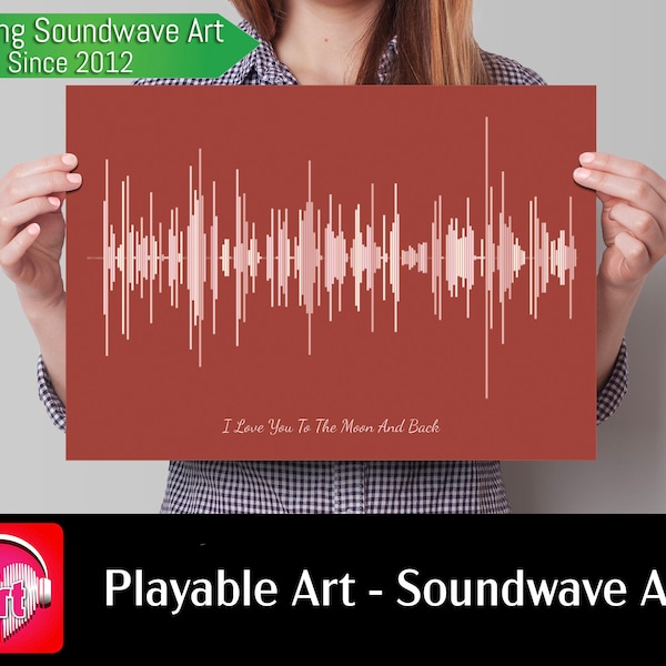 Soundwave Art - Etsy