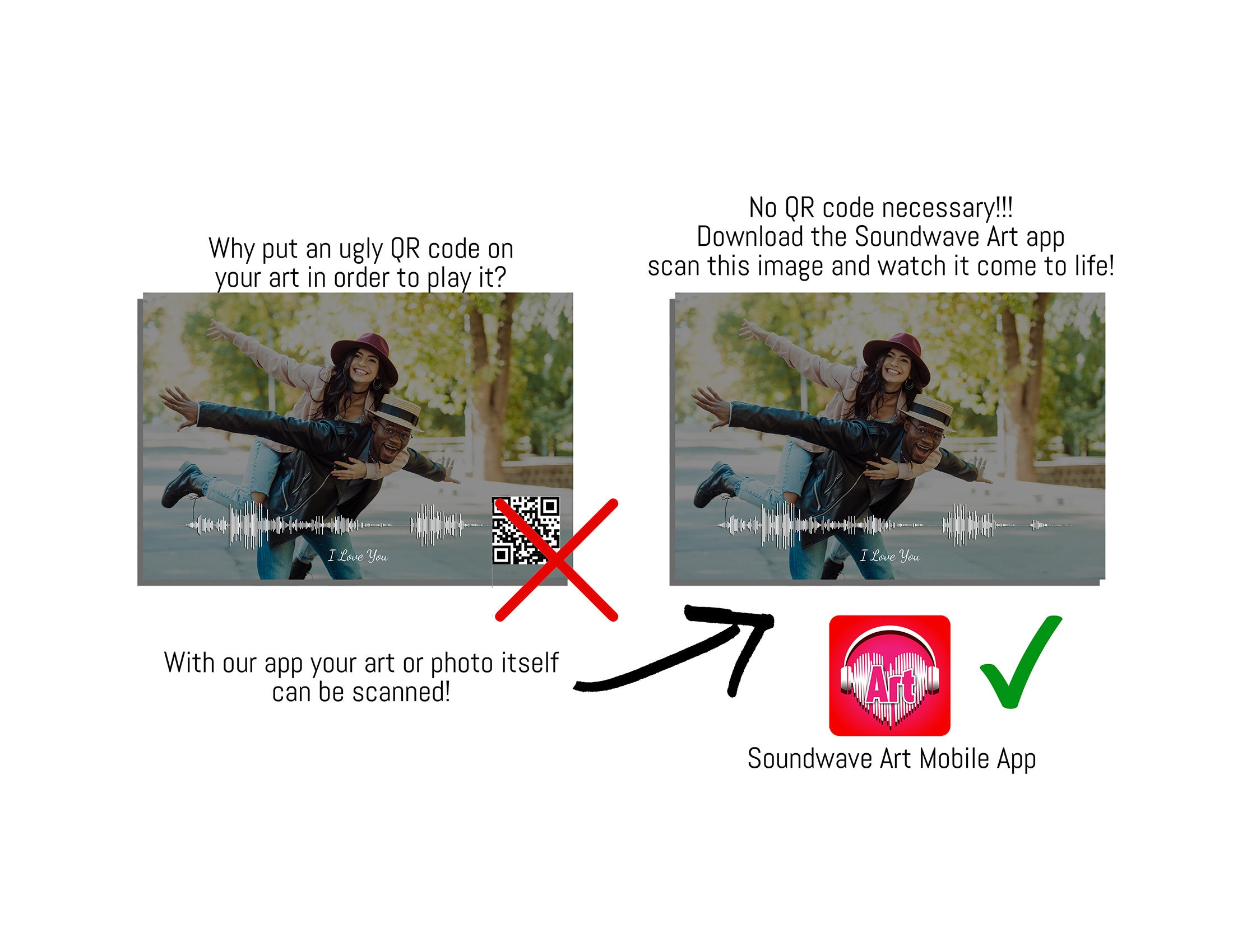 Baby's Heartbeat - Create Your Own Custom Soundwave Art Print, Playable ...