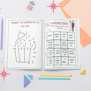 Wedding Activity Pack | Digital Wedding Activity Pages for Kids ...