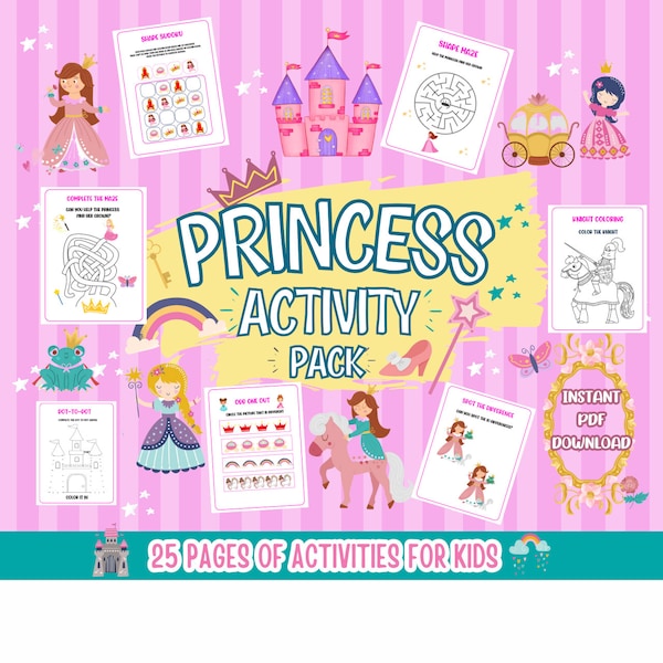 Printable Princess - Etsy