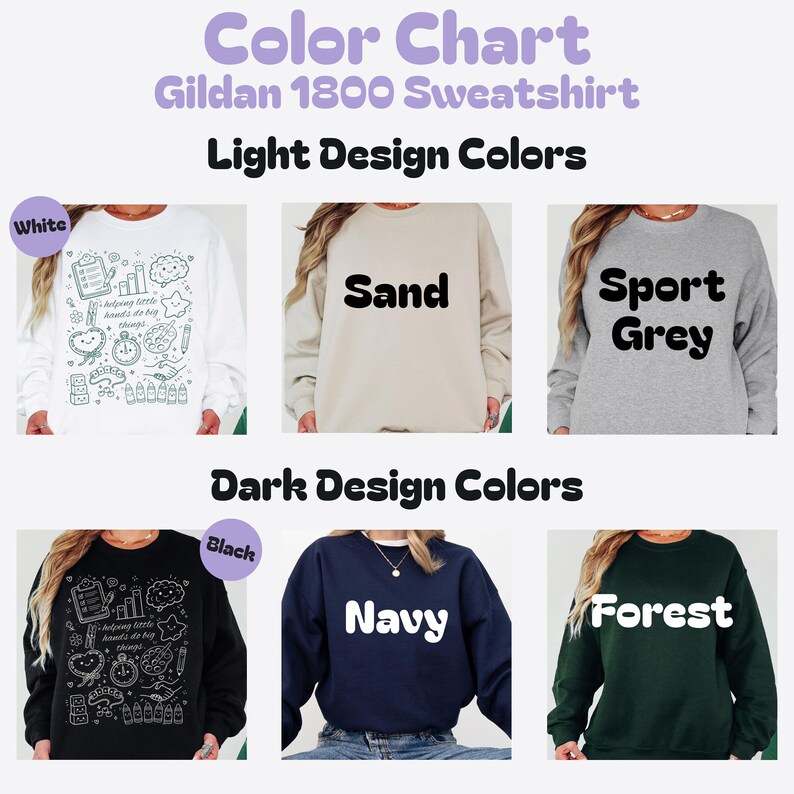 OT Monochromatic Doodle Sweatshirt, Occupational Therapist Crewneck ...