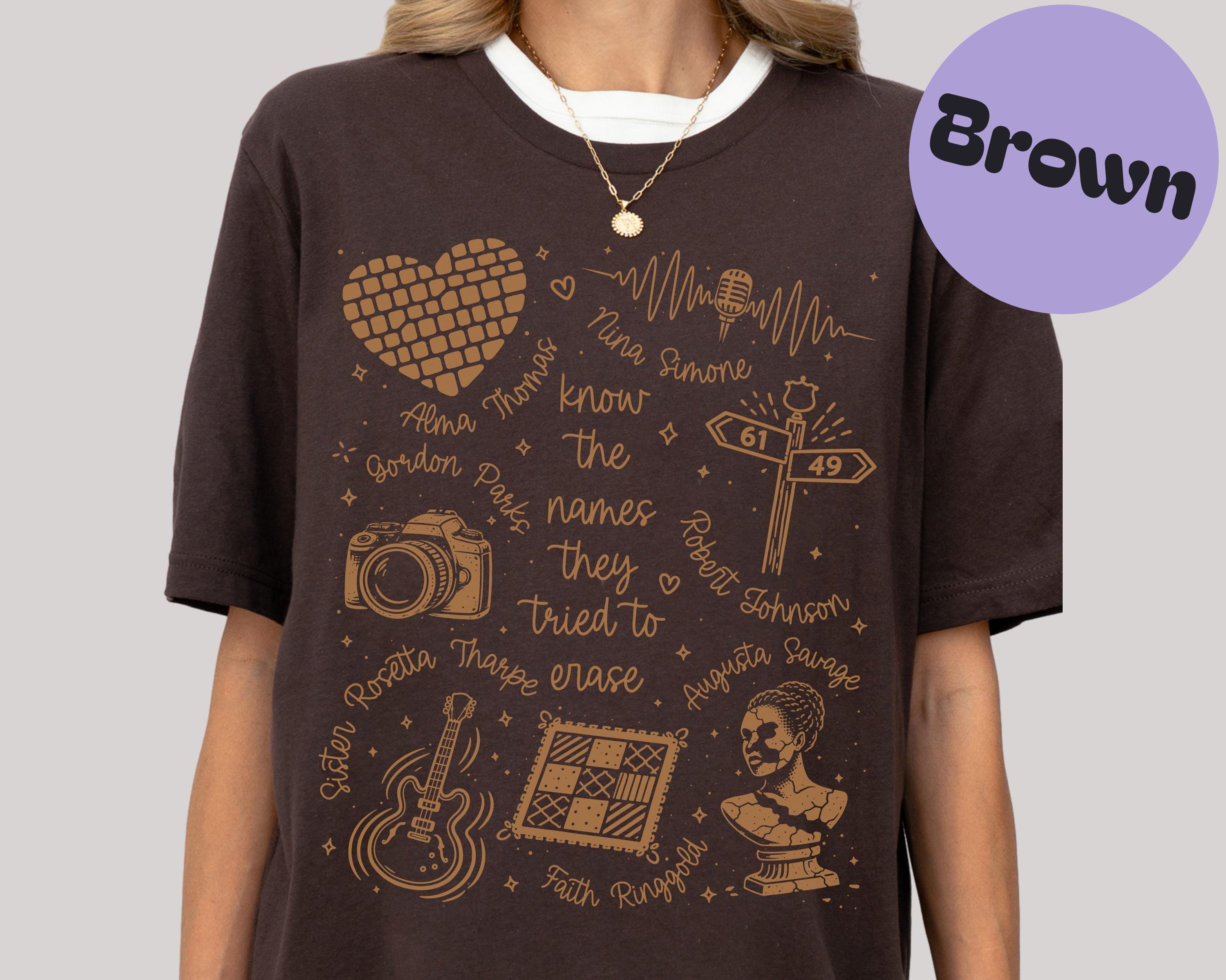 Black History Month Art Teacher Shirt, Black Artist Doodle T-shirt, BHM ...