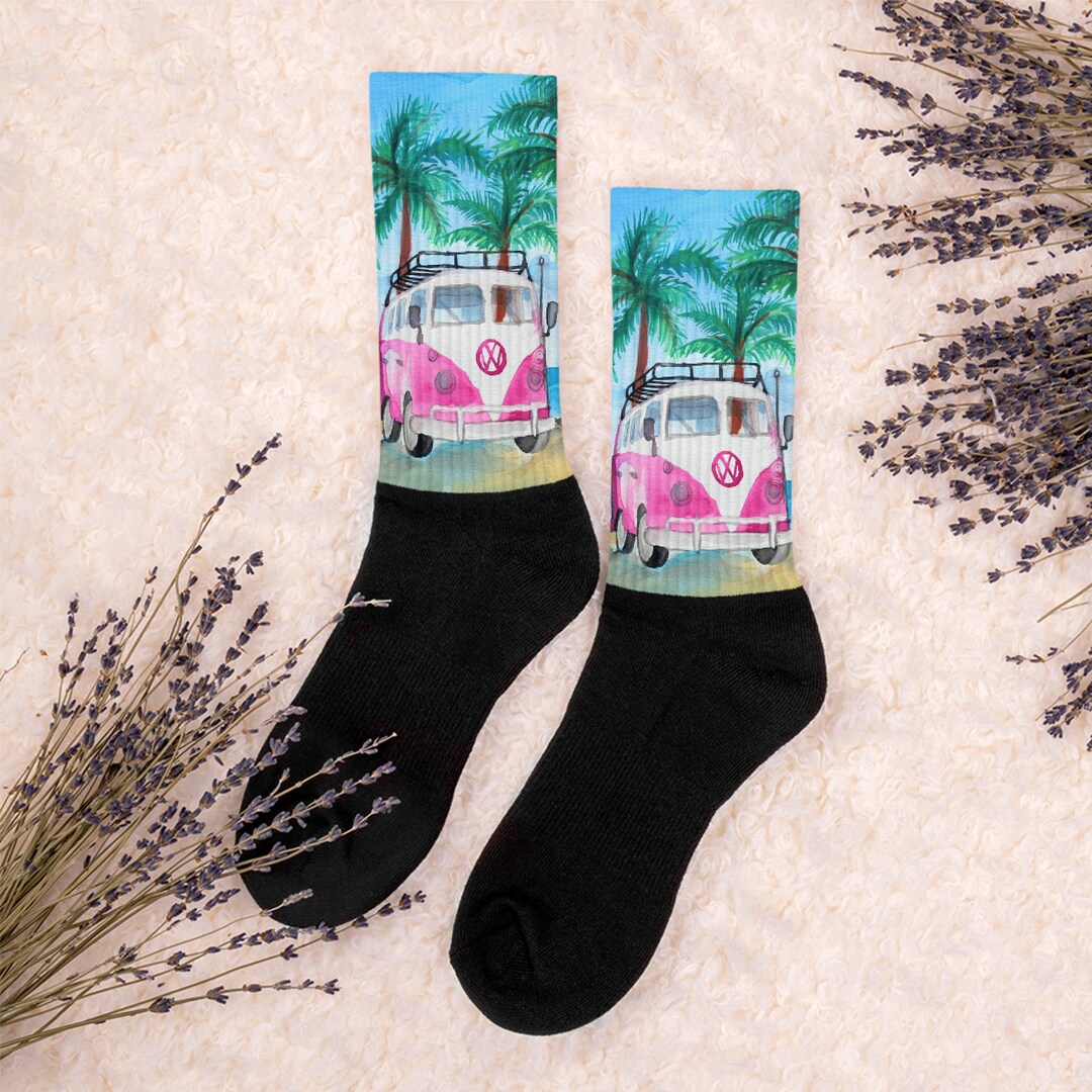 VW Beach Van Socken - Etsy Schweiz