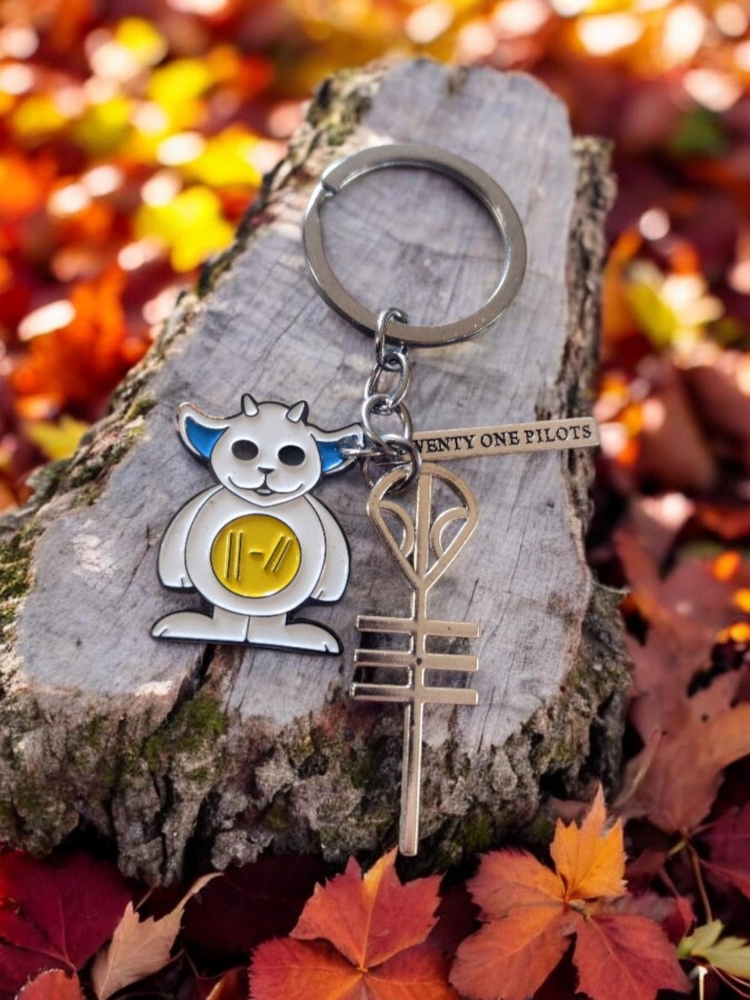 Twenty One Pilots Ned Chlorine 21 Pilots Keychain Bagcharm Keyring - Etsy