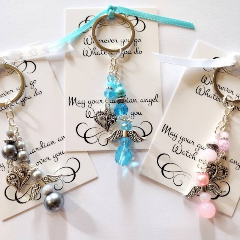 Angel Keyring - Etsy