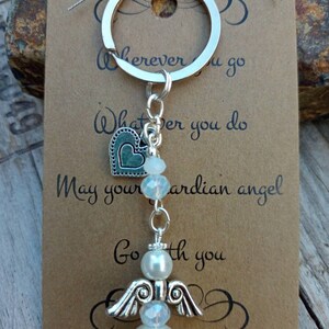 Guardian Angel Keychain | Bagcharm Perfect Little Gift to Send to ...