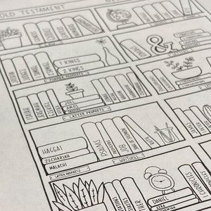 Books of the Bible Tracker | Printable Coloring Page | Old & New ...