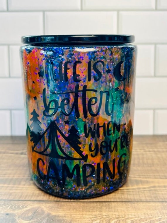 10oz Stubby Northern Lights life is Better When - Etsy