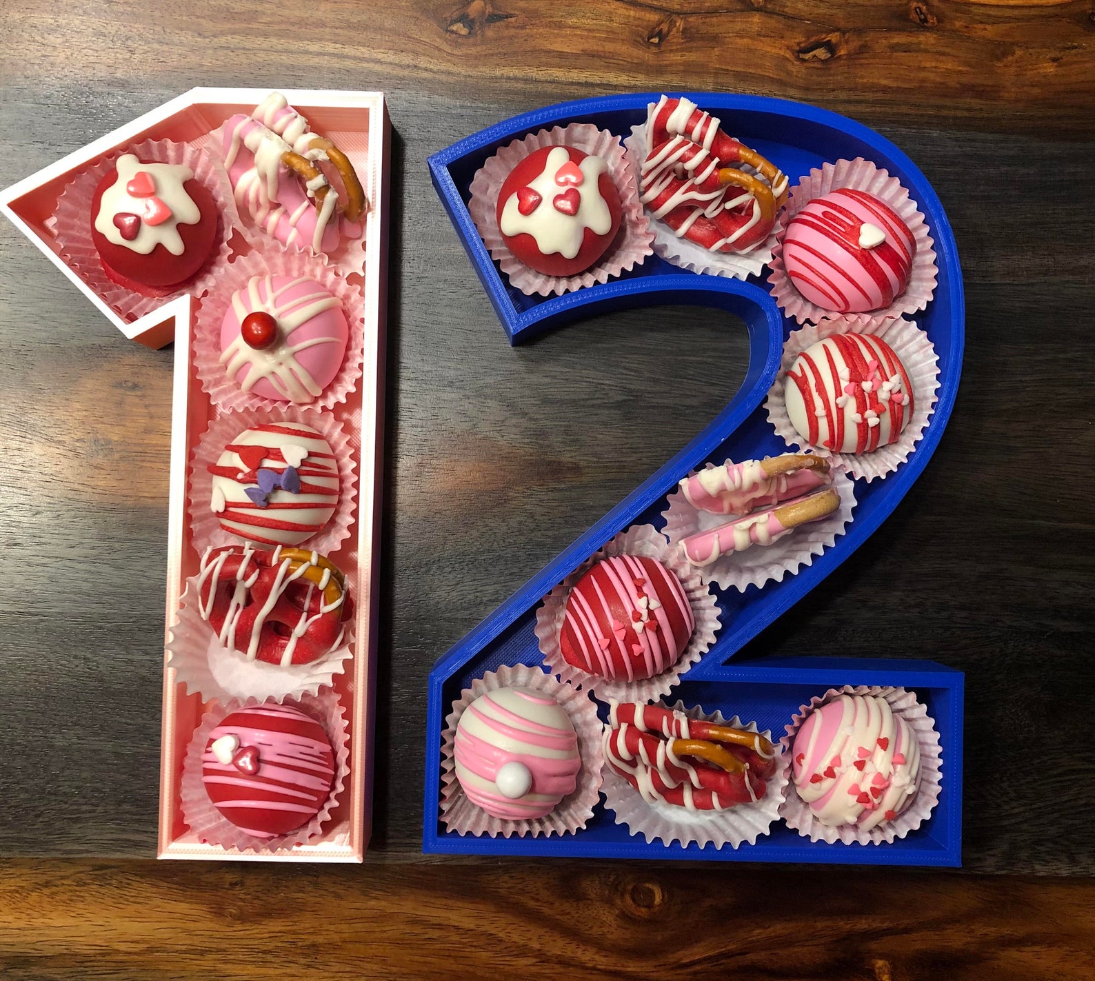 9 Inch Number Boxes for Charcuterie Treats Cake Balls - Etsy