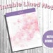 Printable Lined Notes Printable Notes Page/sheet Line Notes | Etsy