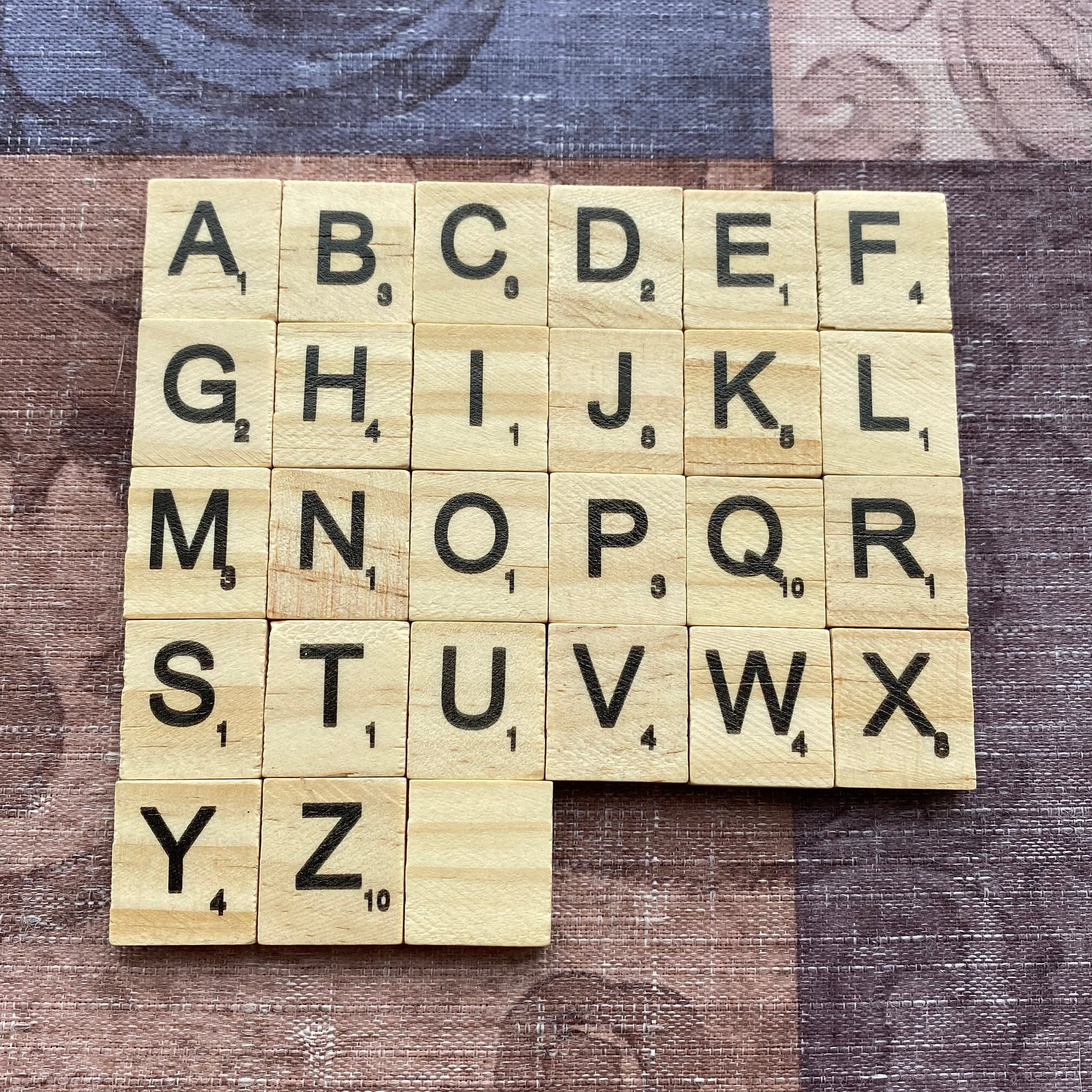 Individual Scrabble Letter Tiles | Scrabble Letters A to Z | You Pick ...