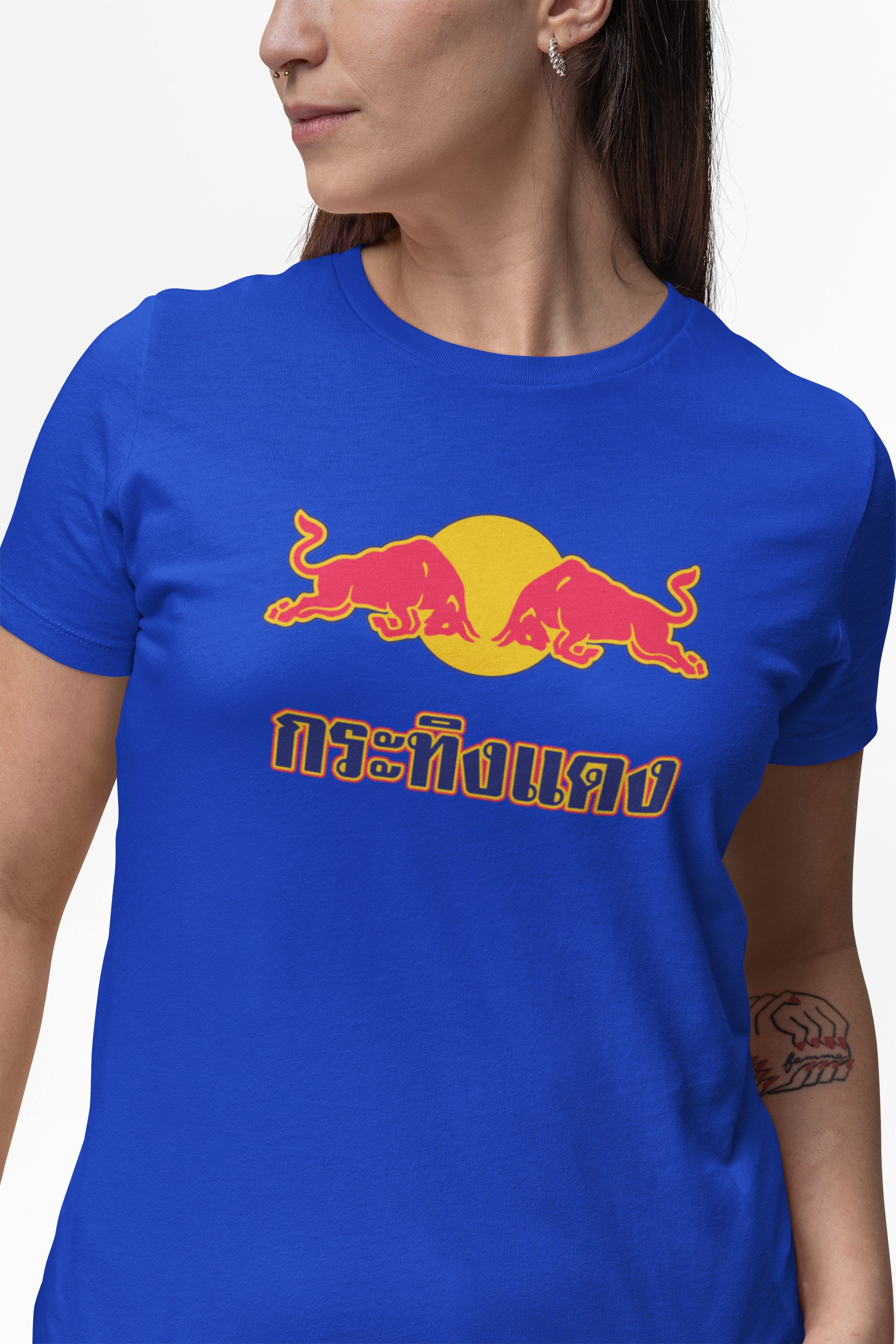 Red Bull Thailand Shirt Red Bull Energy Drink Krating Daeng of Thailand ...