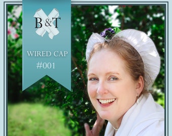 E-PATTERN Élise 1770s Cap G105B 18th Century Fancy Cap Pattern Hand ...