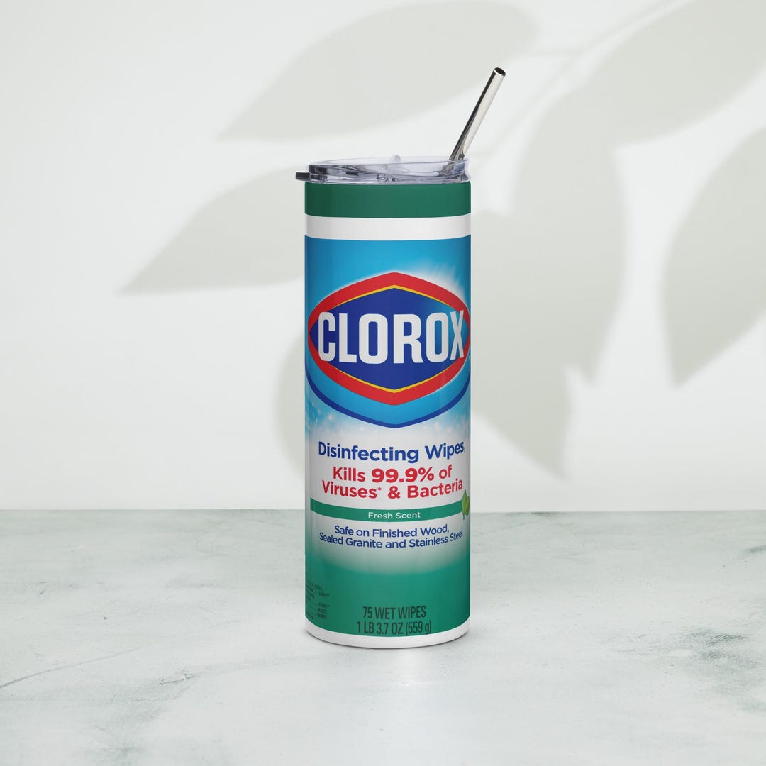 Clorox Inspired Tumbler: Funny Gag Gift for Healthcare Workers - Etsy