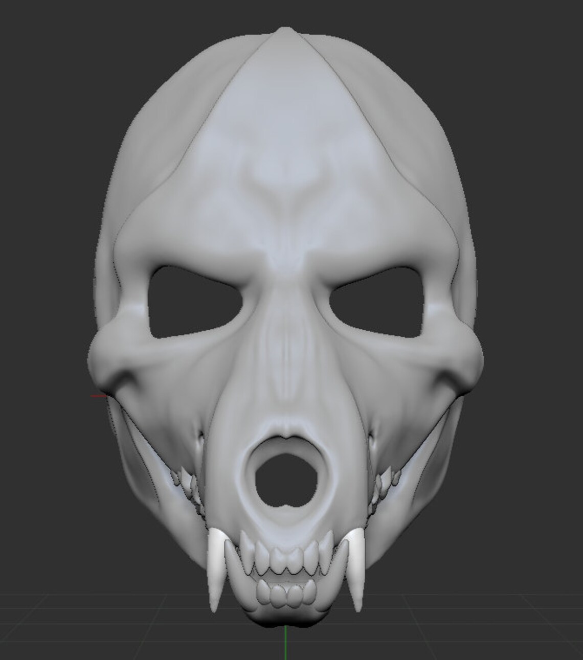 Skull Dog Mask - Movable Articulated Jaw - Etsy