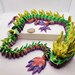 Flexible Dragon Toy - Articulated Figurine - Sustainable Bio-plastic ...