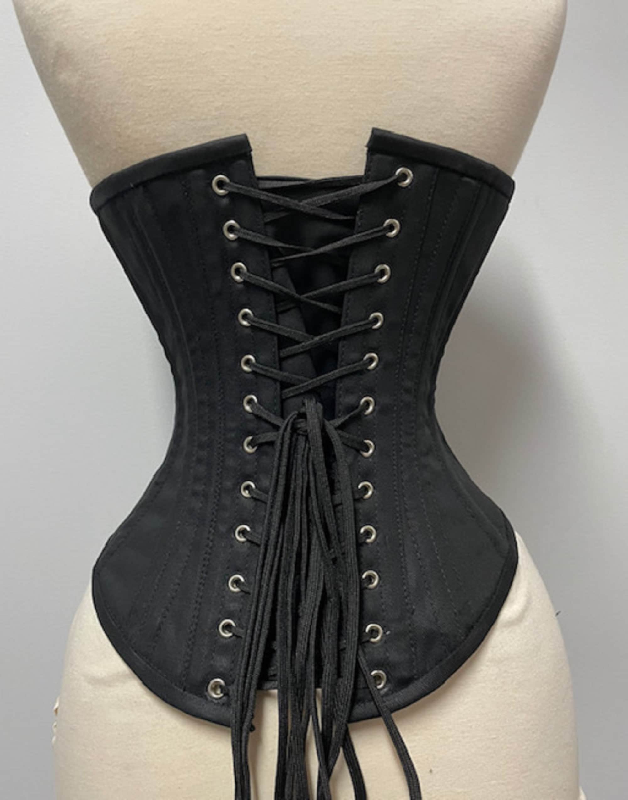 Heavy Duty Corset Steel Boned Waist Training Underbust Size 18-40 - Etsy