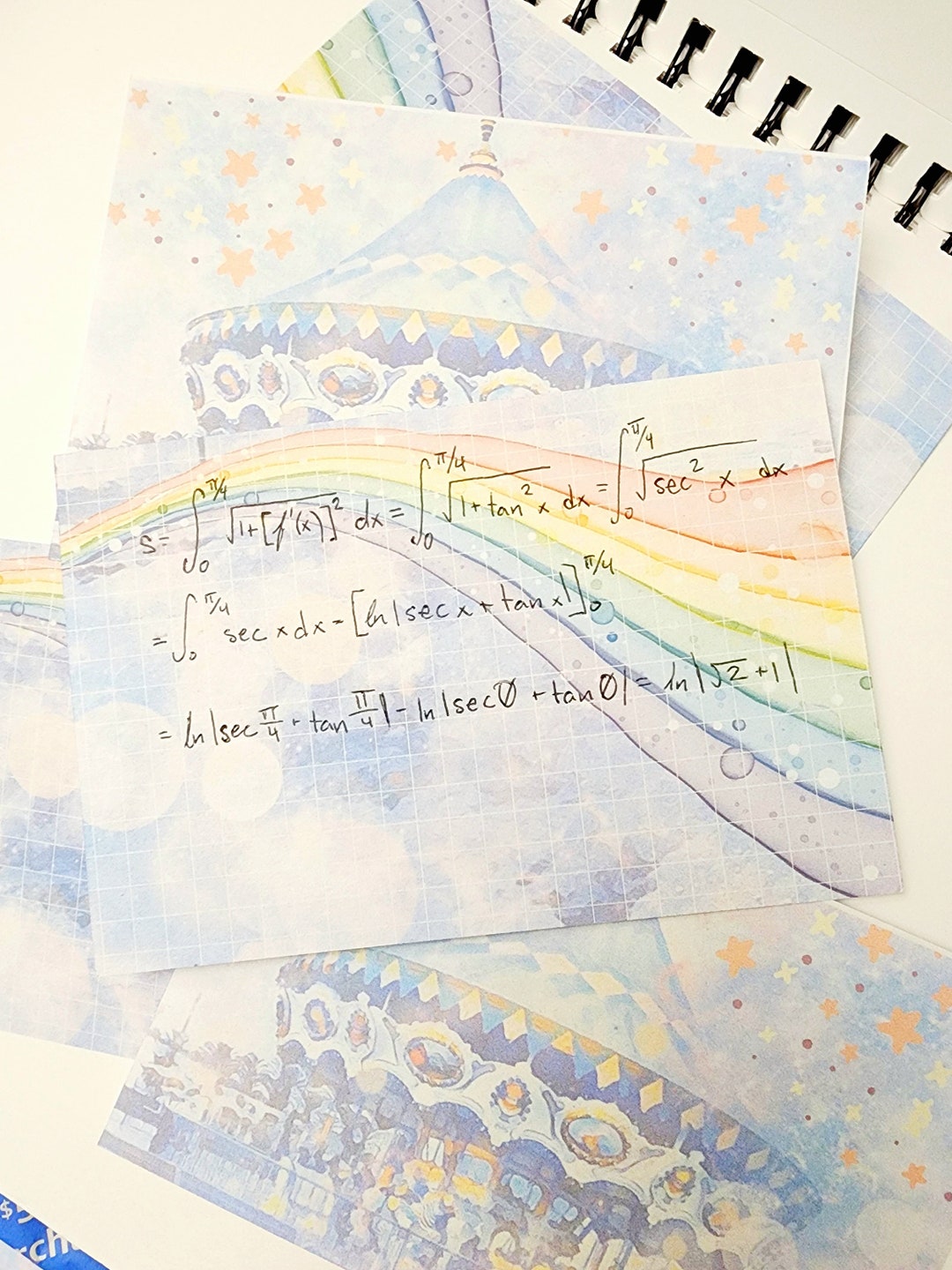 Blank Notecards 4x6 Inch Fantasy Index Cards Cards for School, Work ...