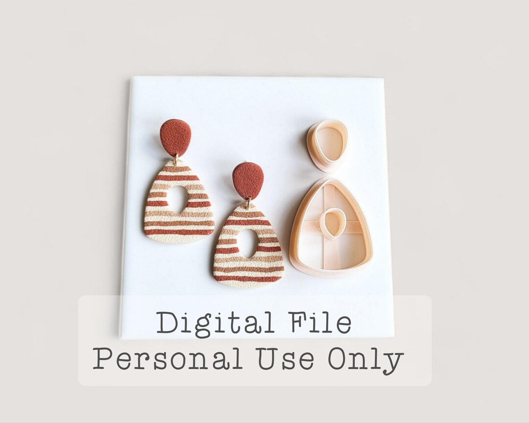 DIGITAL FILE | Nova - Polymer Clay Cutter STL File | Boho Clay Tool - Etsy