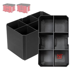 Milwaukee PACKOUT 2-drawer & 3-drawer Multi-depth Toolbox Organizer ...