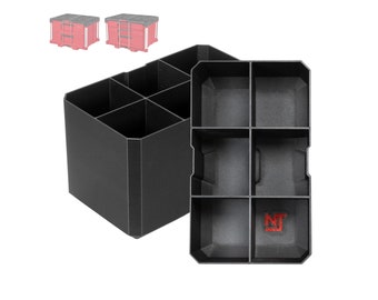 Milwaukee PACKOUT 3-drawer Toolbox Organizer Large 4-slot Divider Bins ...