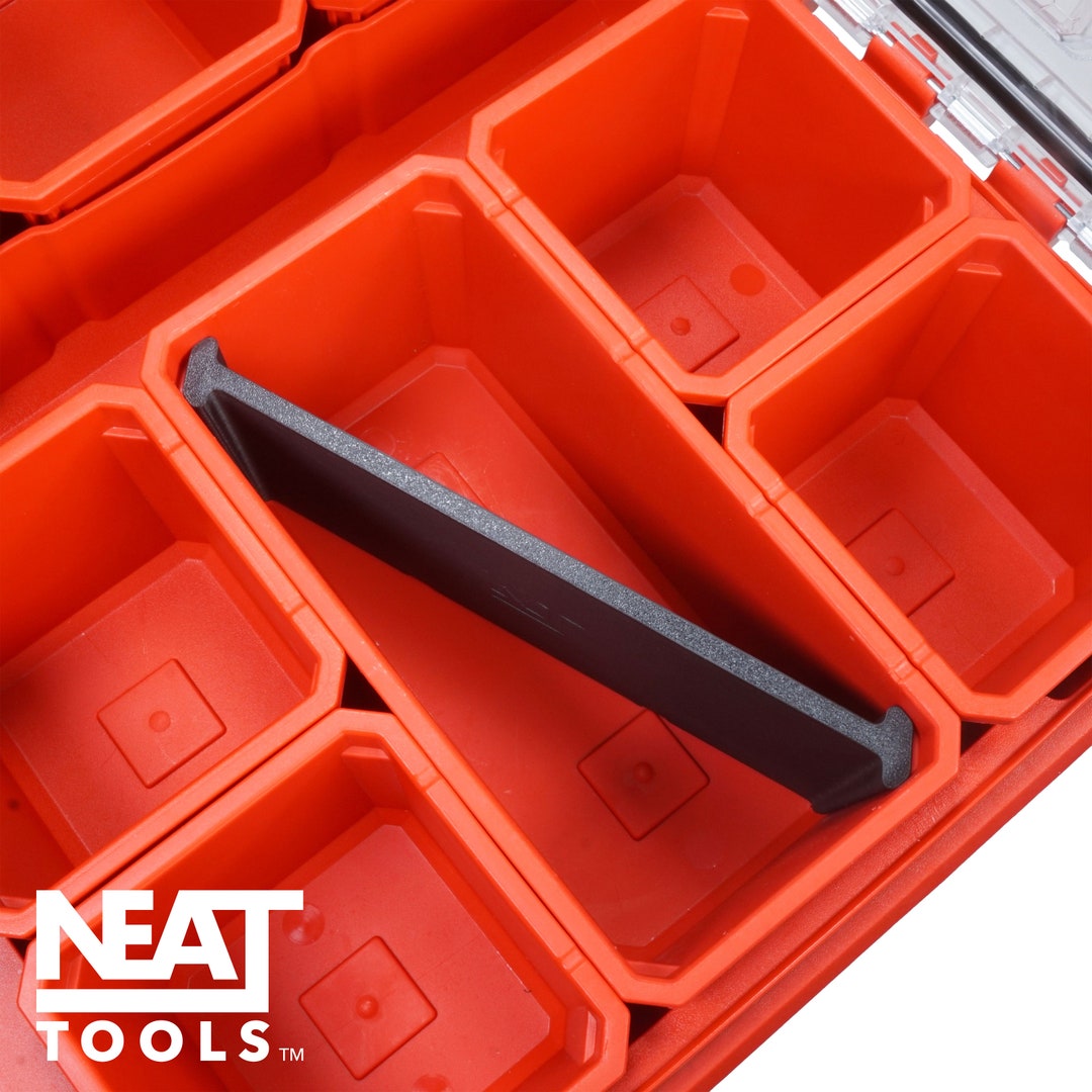 Milwaukee PACKOUT Small Parts Organizer Large Divider 2-slot (2-pack ...