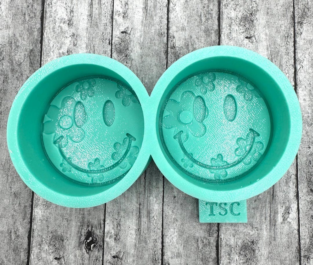 Double Smiley Face Vent Clip Molds - Etsy