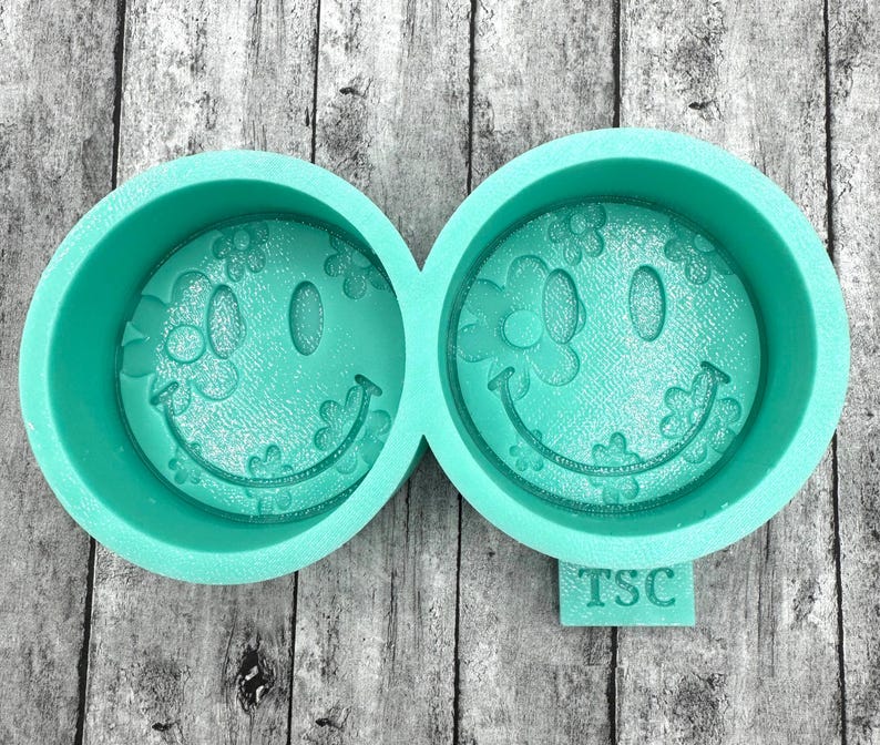 Double Smiley Face Vent Clip Molds - Etsy