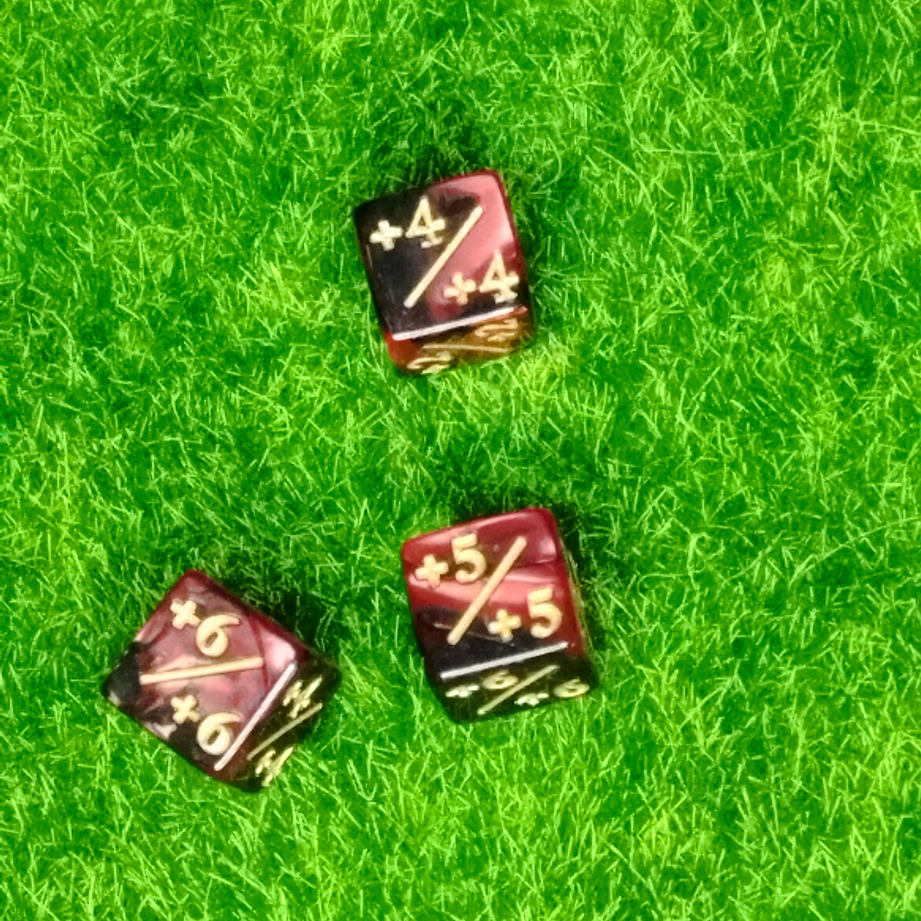 TCG Magic Counter +positive ONLY Dice, Multiple Options - Etsy
