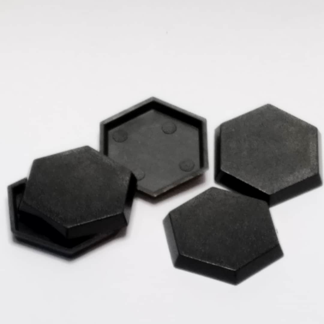 Pack of 5/10 X Hex 30mm Bases for Wargaming - Etsy