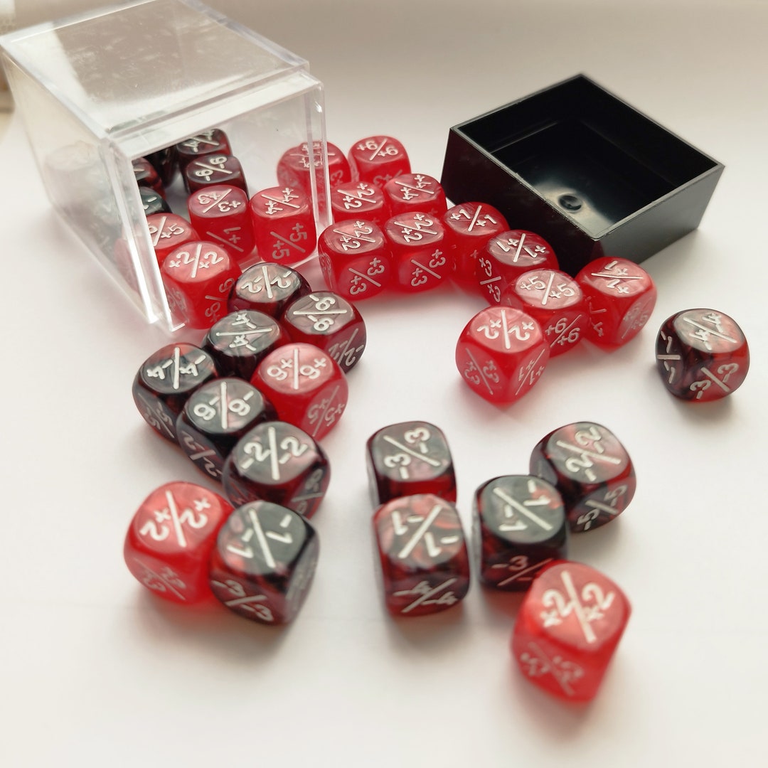 12mm Magic Counter Dice +- Boxed Set of 36 - Etsy