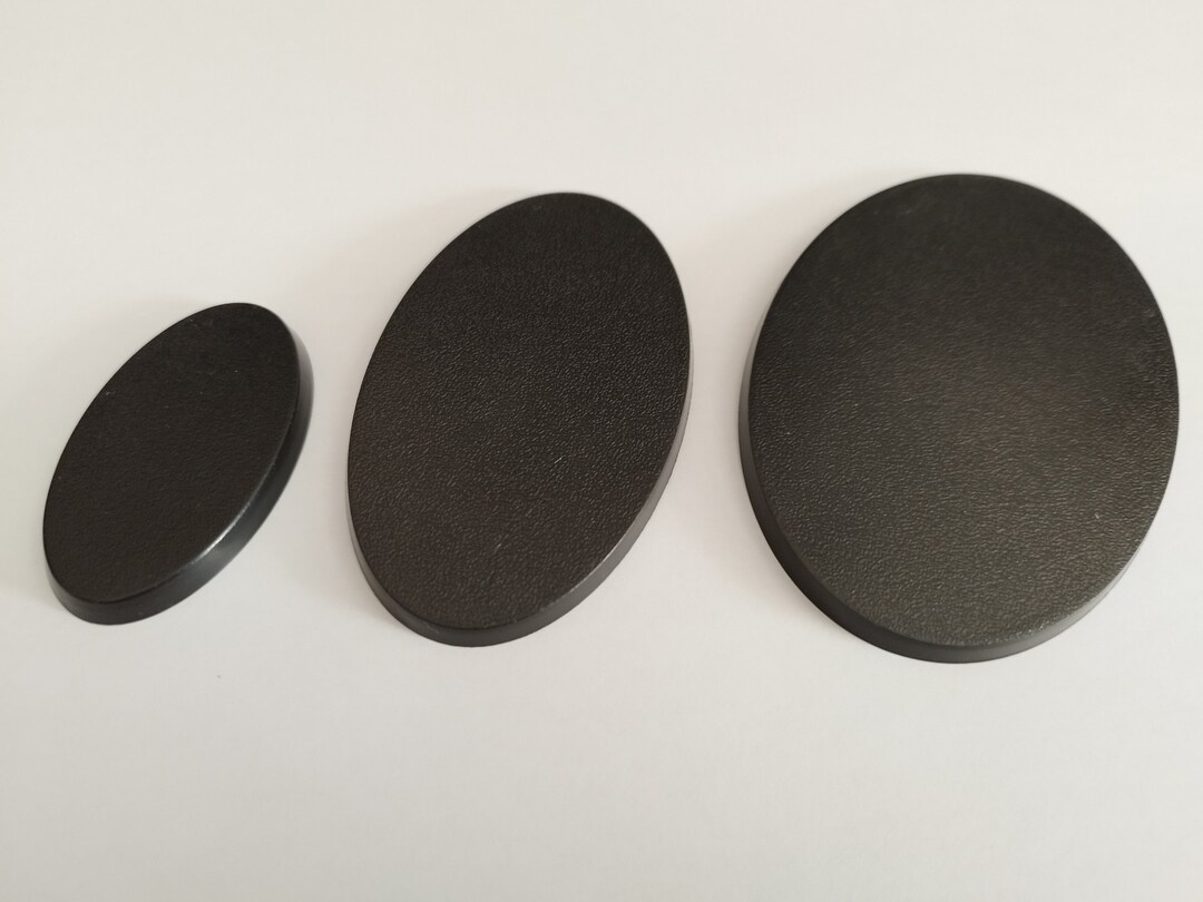 Oval Bases for Wargaming Various Sizes/quantities - Etsy