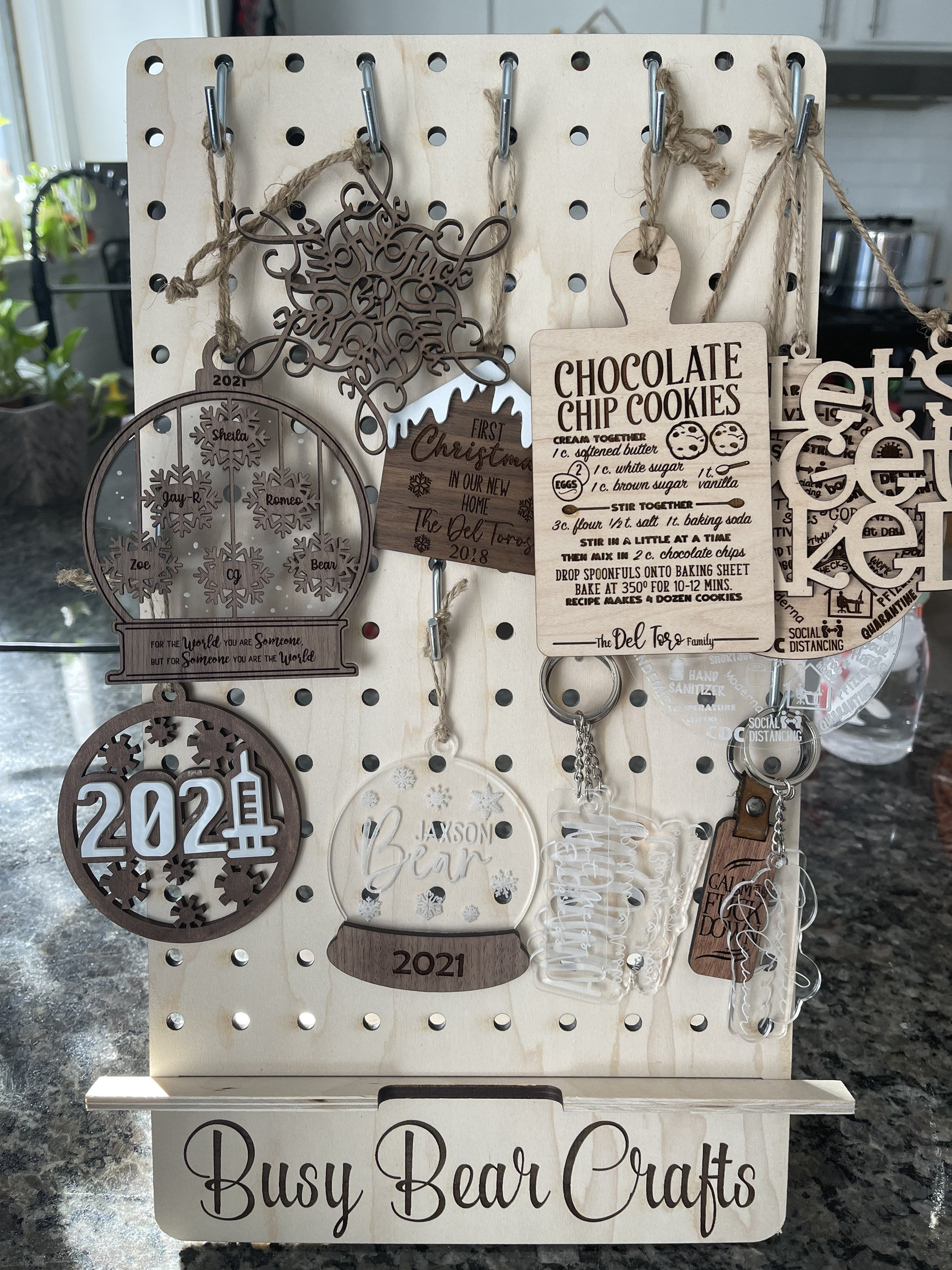Peg Board Display Stand Digital Cut File SVG File-ready to Download! - Etsy
