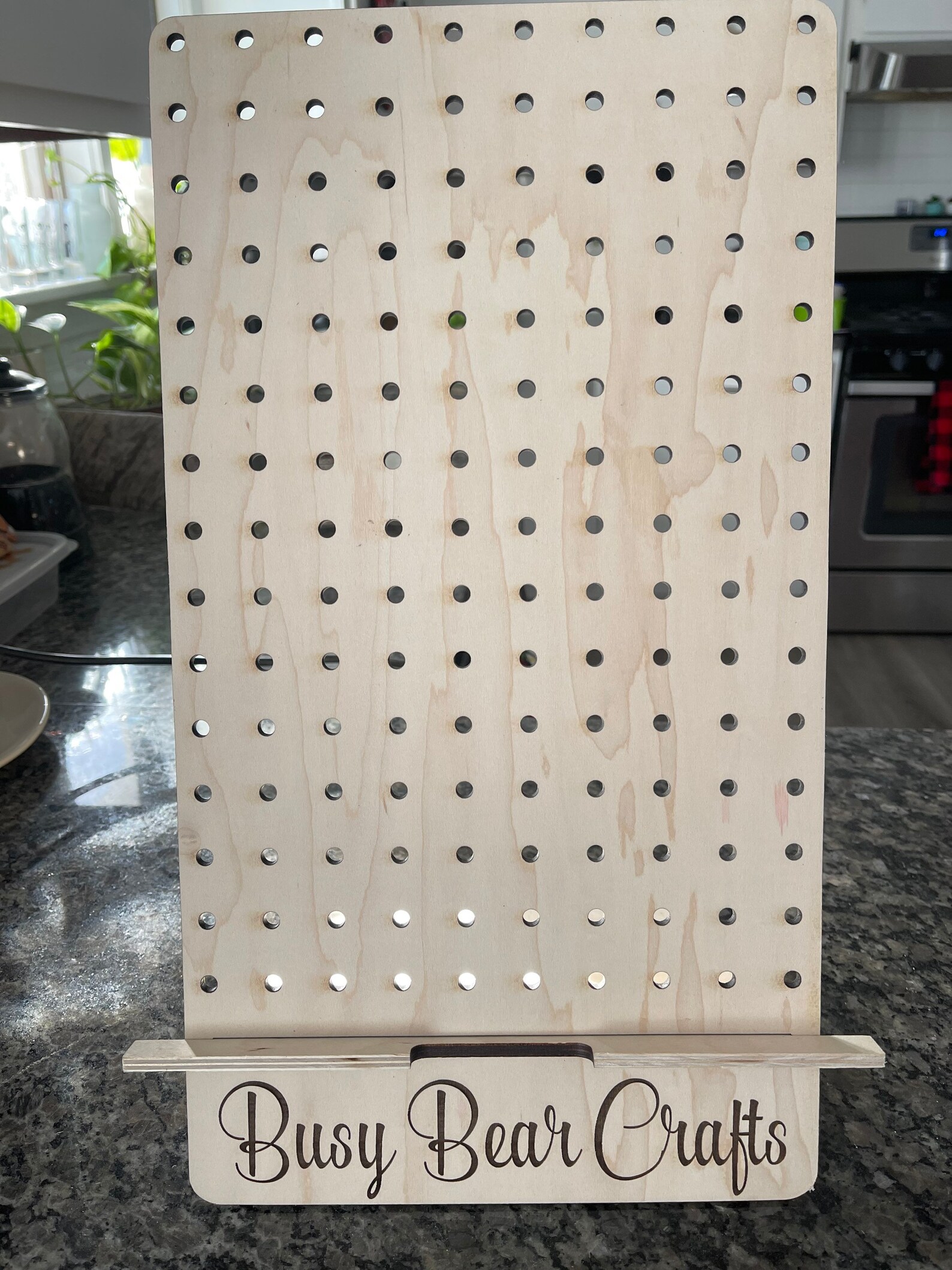 Peg Board Display Stand Digital Cut File SVG File-ready to Download! - Etsy