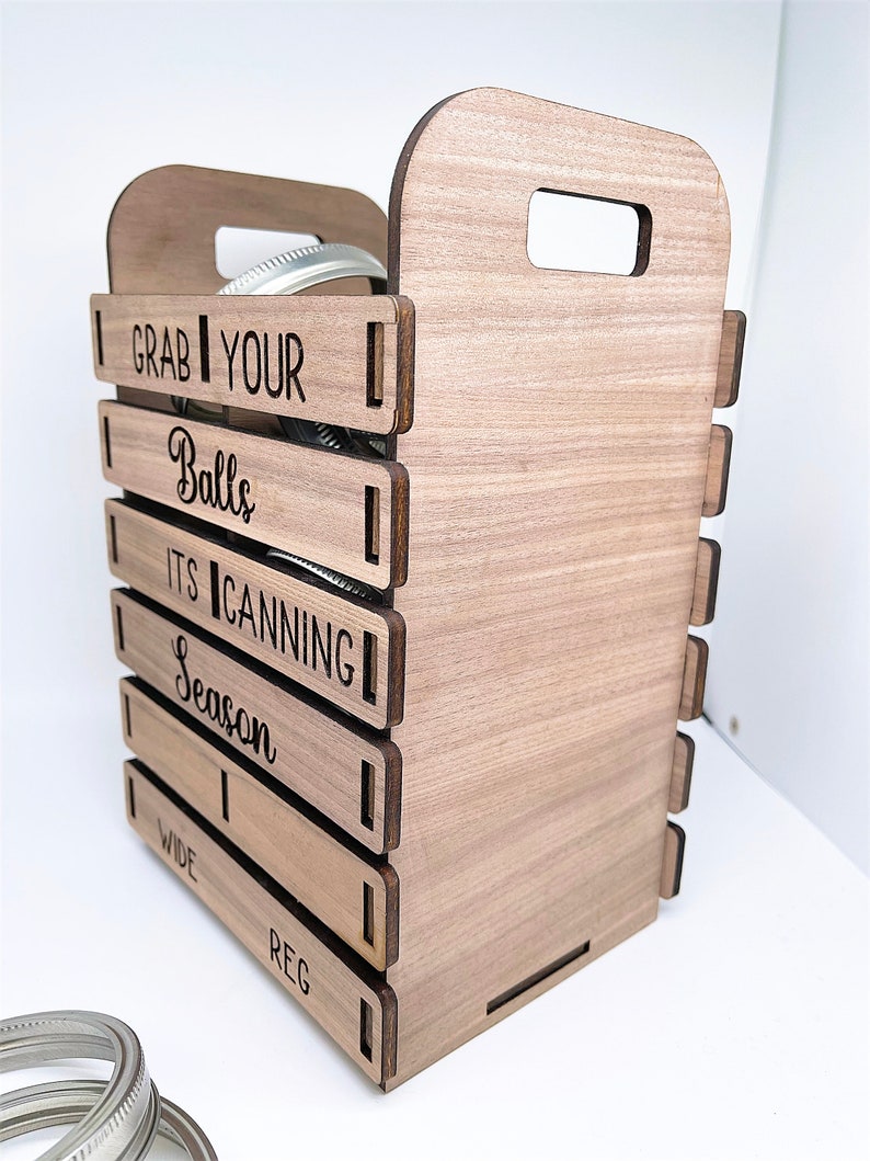 Jar Lid Bands Crate SVG File-ready to Download - Etsy