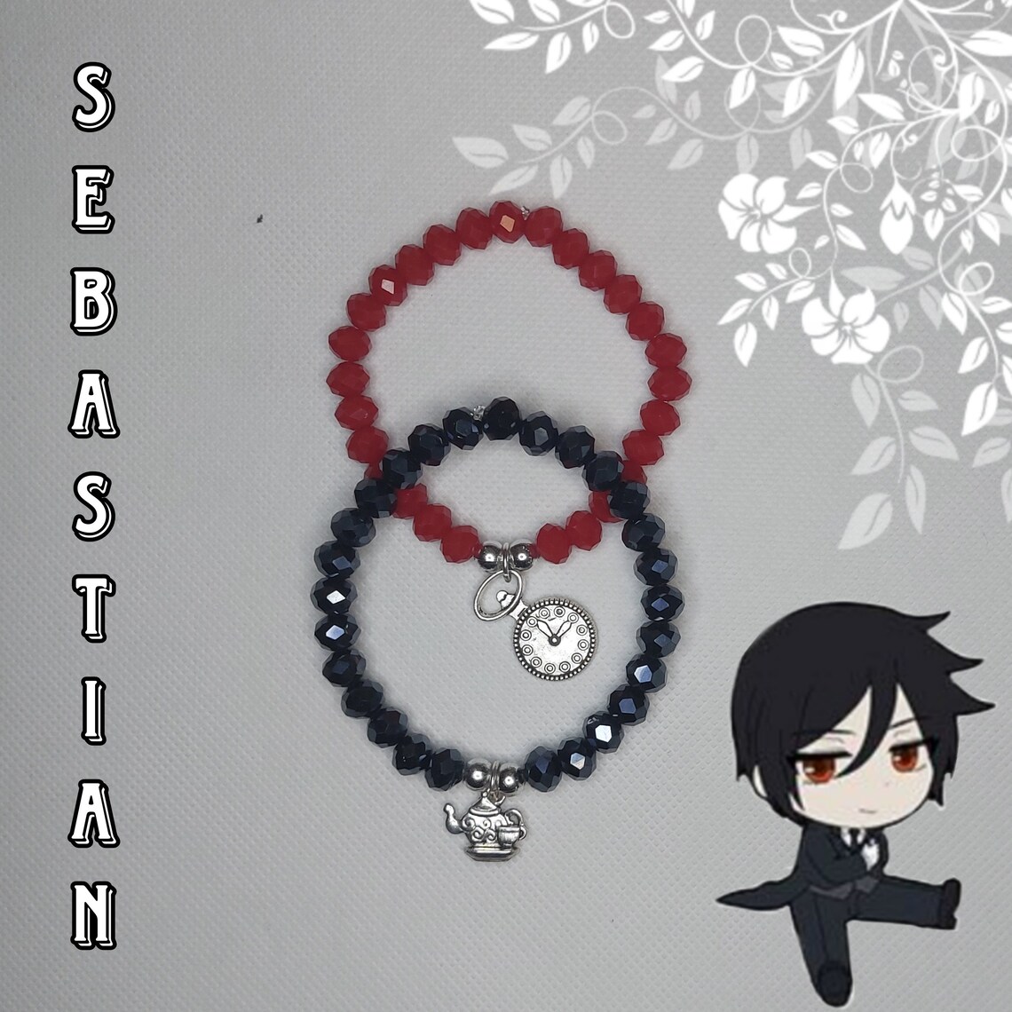 Black Butler Themed Bracelets - Etsy