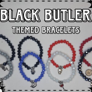 Black Butler Themed Bracelets - Etsy