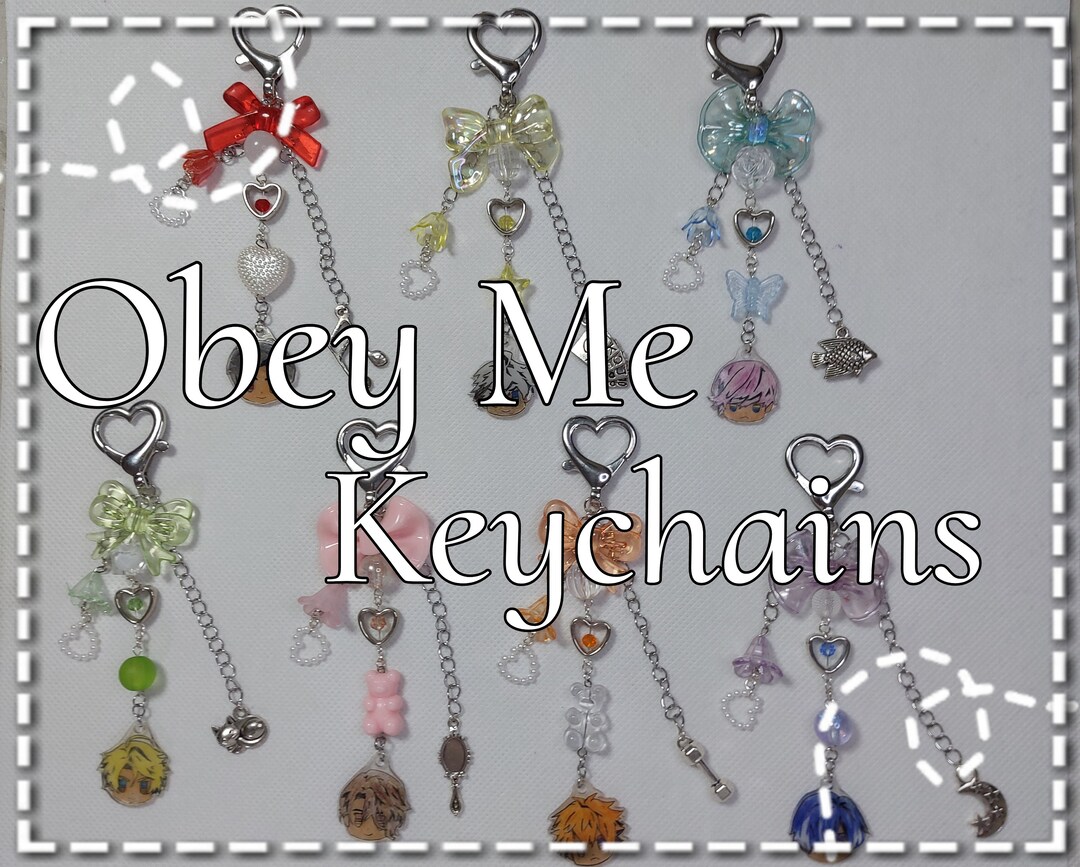 Obey Me Keychains - Etsy