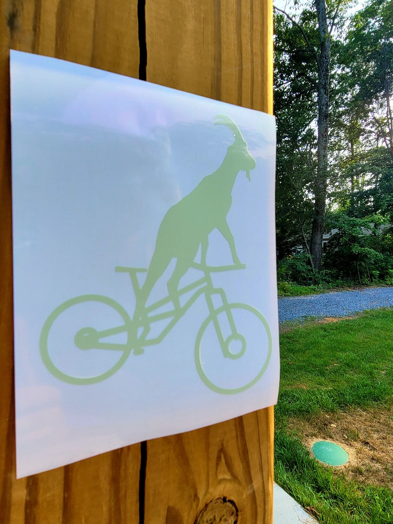 Goat on a Bike - Etsy