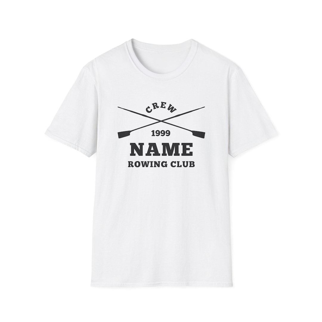Fully Personalized Rowing Crew Shirt, Custom Rowing T Shirt Gift - Rowing Shirt for Women and ...