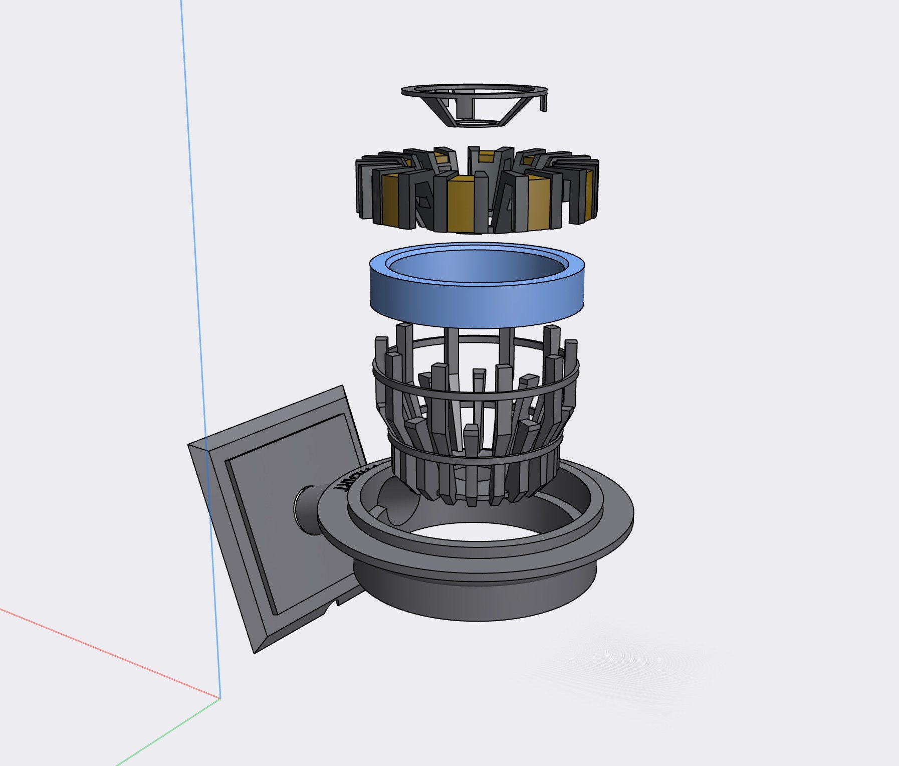 Iron Man Arc Reactor STL Customize Name - Etsy